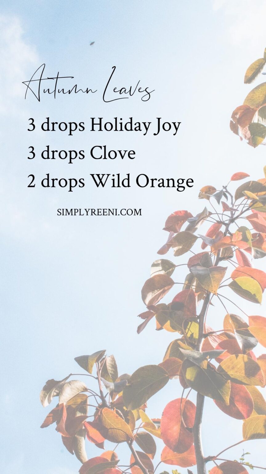 doTERRA Fall Diffuser Recipes - Simply Reeni